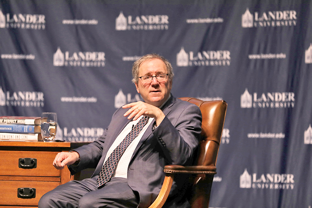 Sanger Speaks at Lander